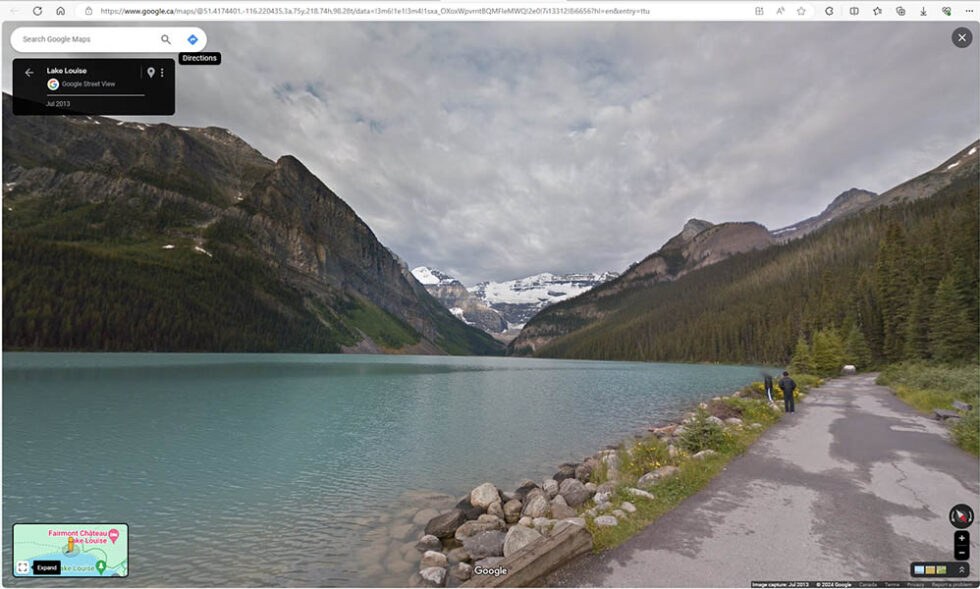 Google Street View hits the trail in the Canadian Rockies | Canadian ...